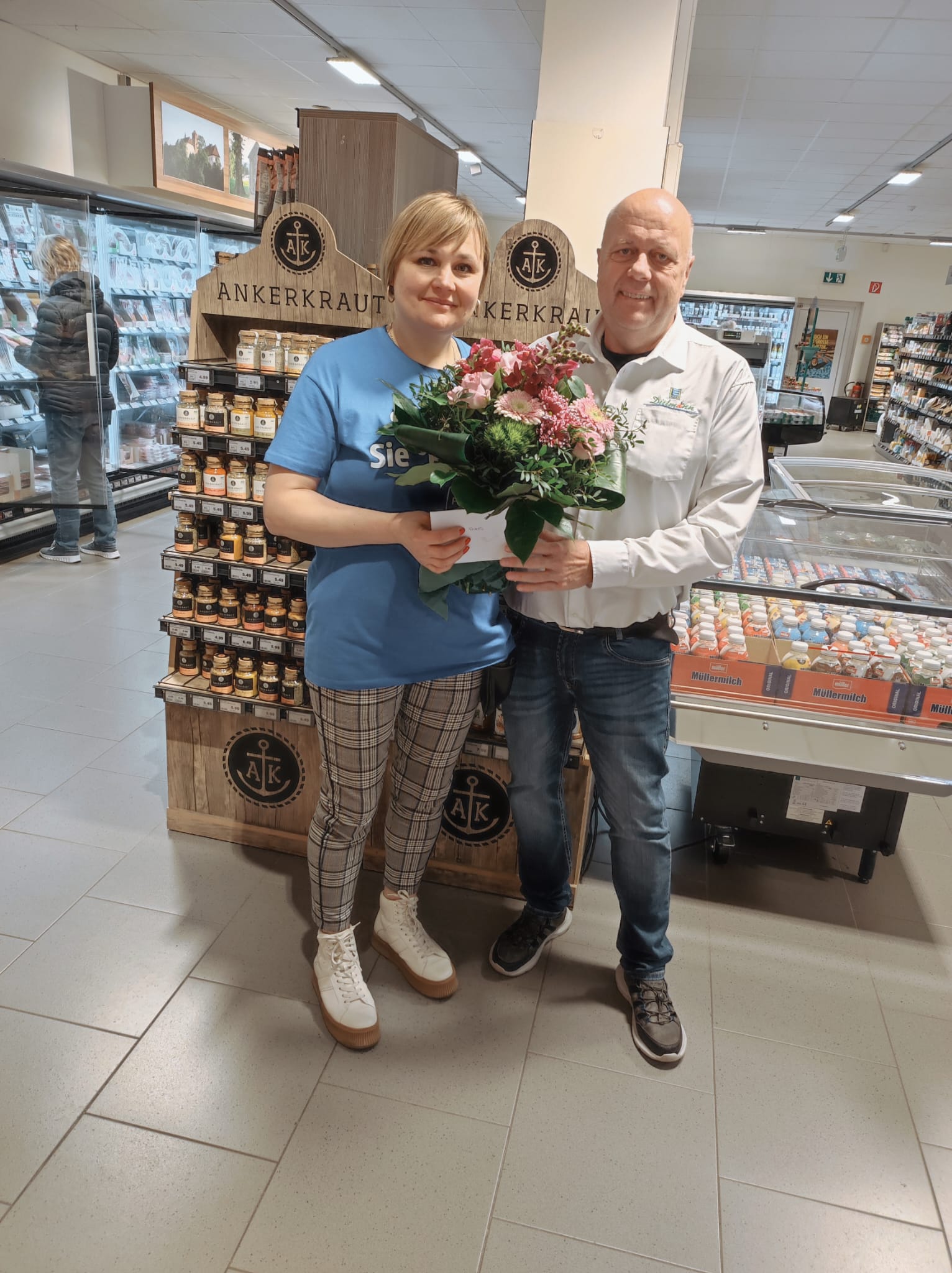 Ina Peters: 50. Geburtstag – Supermarkt Dütmann Gartmann GmbH